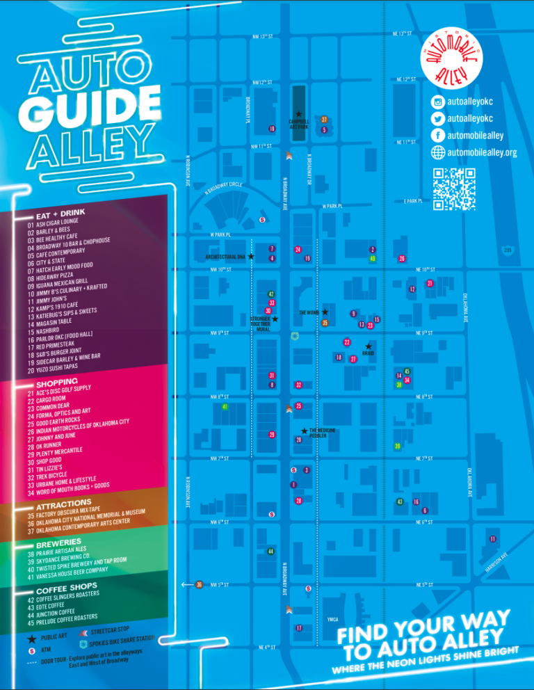 Map - Automobile Alley